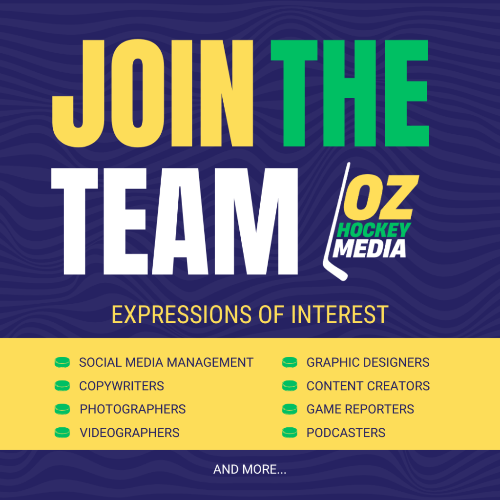 Work With Us - Oz Hockey Media